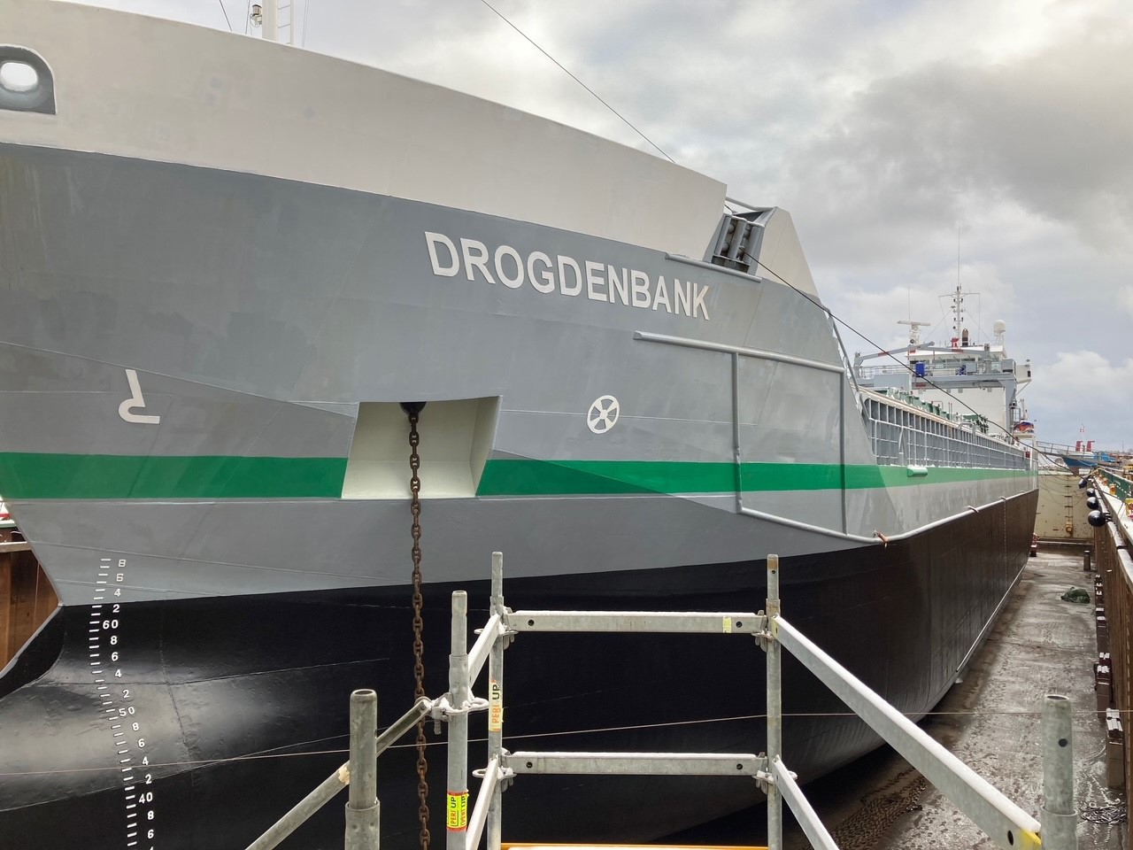 Pot Scheepvaart dry-docking vessels at Søby Shipyard